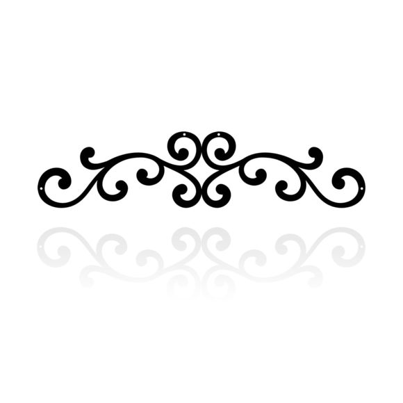 Jidecor | Wall Decor | Metal Scroll Wall Art Decor Rustic Iron Wall ...